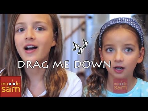 Sophia and Bella - Drag Me Down (One Direction Cover) Live on Mugglesam ...