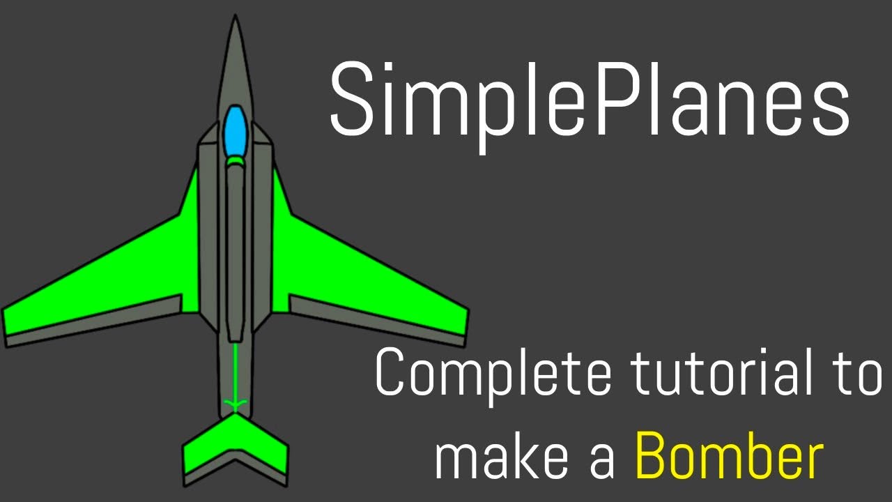 SimplePlanes: Making a Modern Bomber - YouTube