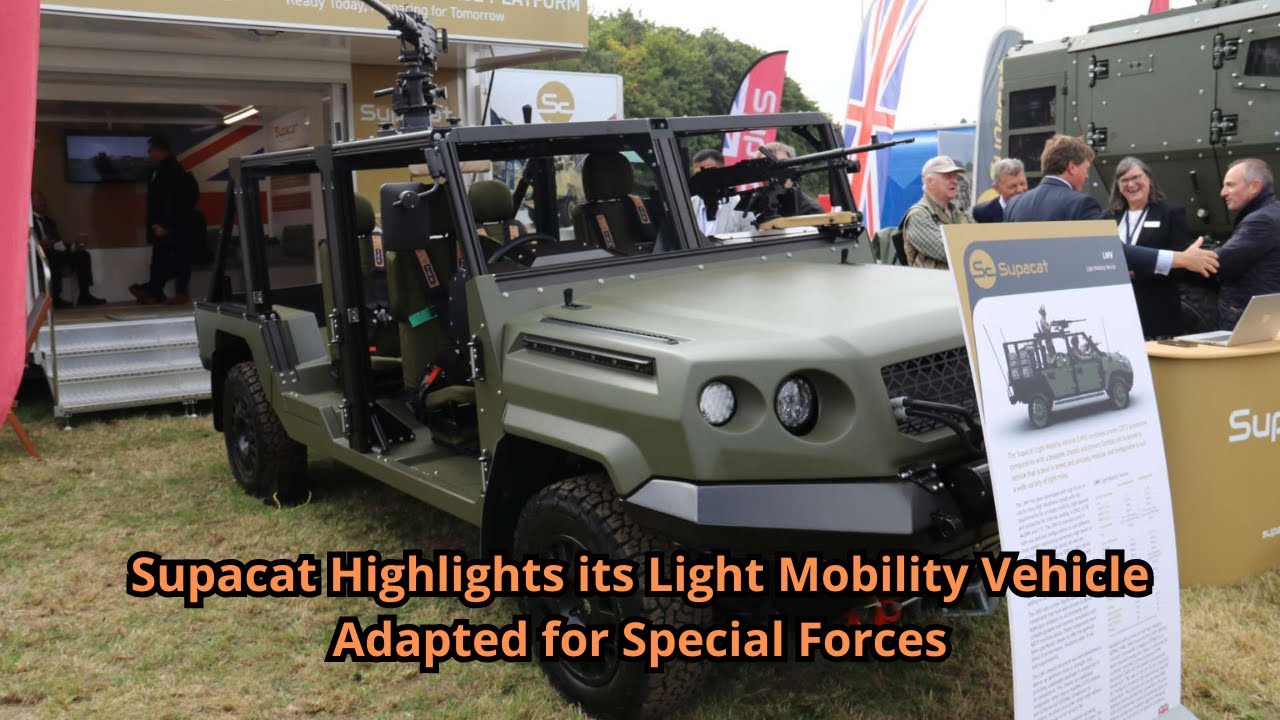 Supacat Highlights its Light Mobility Vehicle Adapted for Special ...
