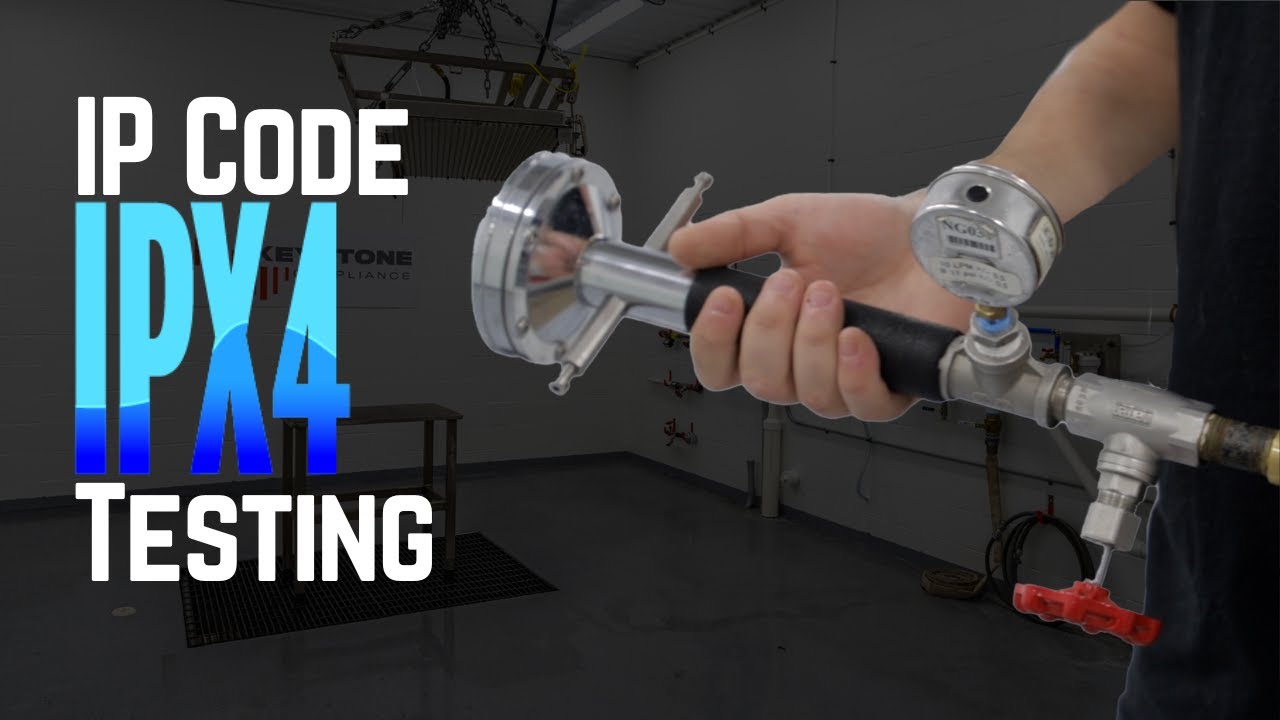 Ingress Protection IPX4 Testing: Shielding Against Splashing Water ...