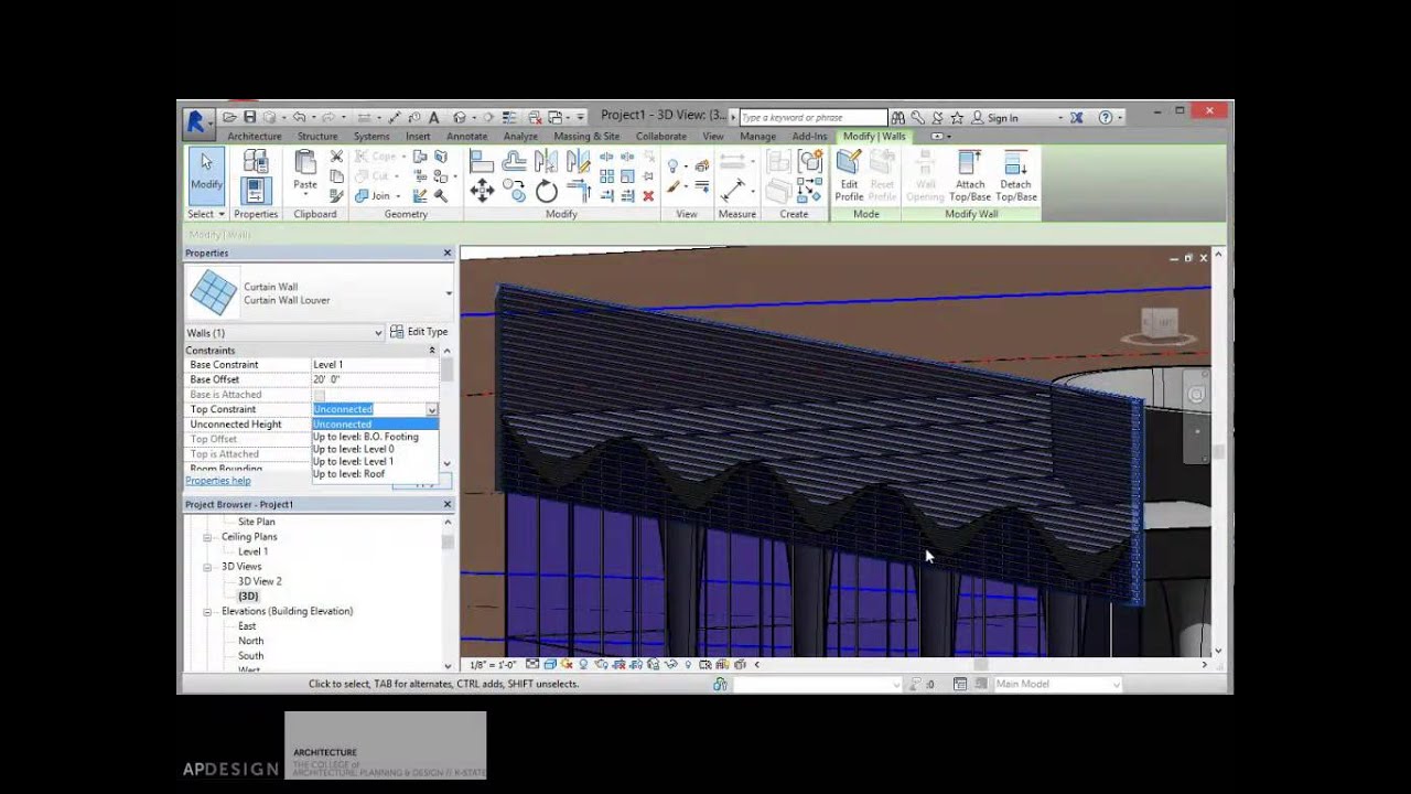 Customizing Louver System in Revit 2015 - YouTube