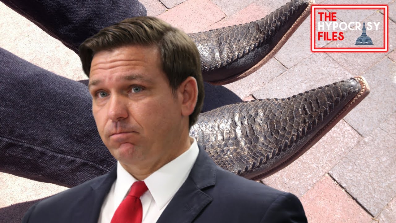 Ron Desantis Asked About His Boots - YouTube