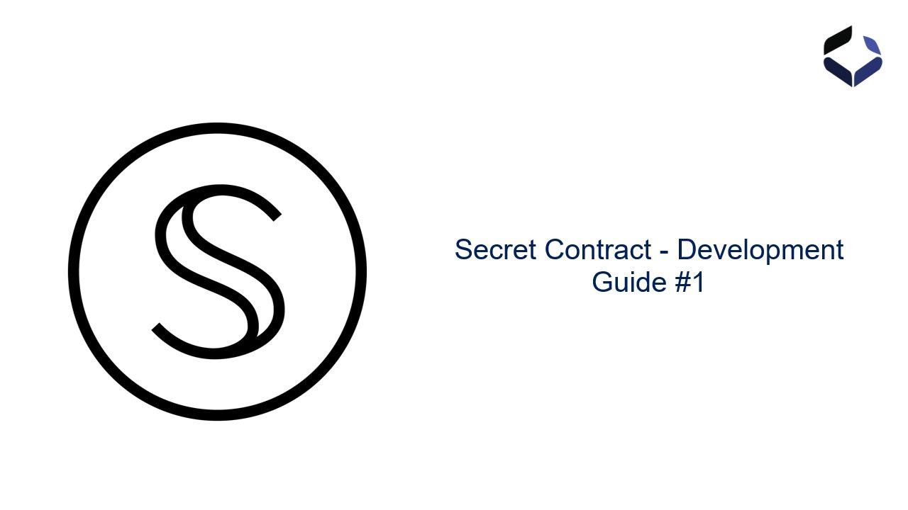 Secret Contract Development Guide On Secret Network YouTube Secret Contract Development Guide On Secret Network YouTube