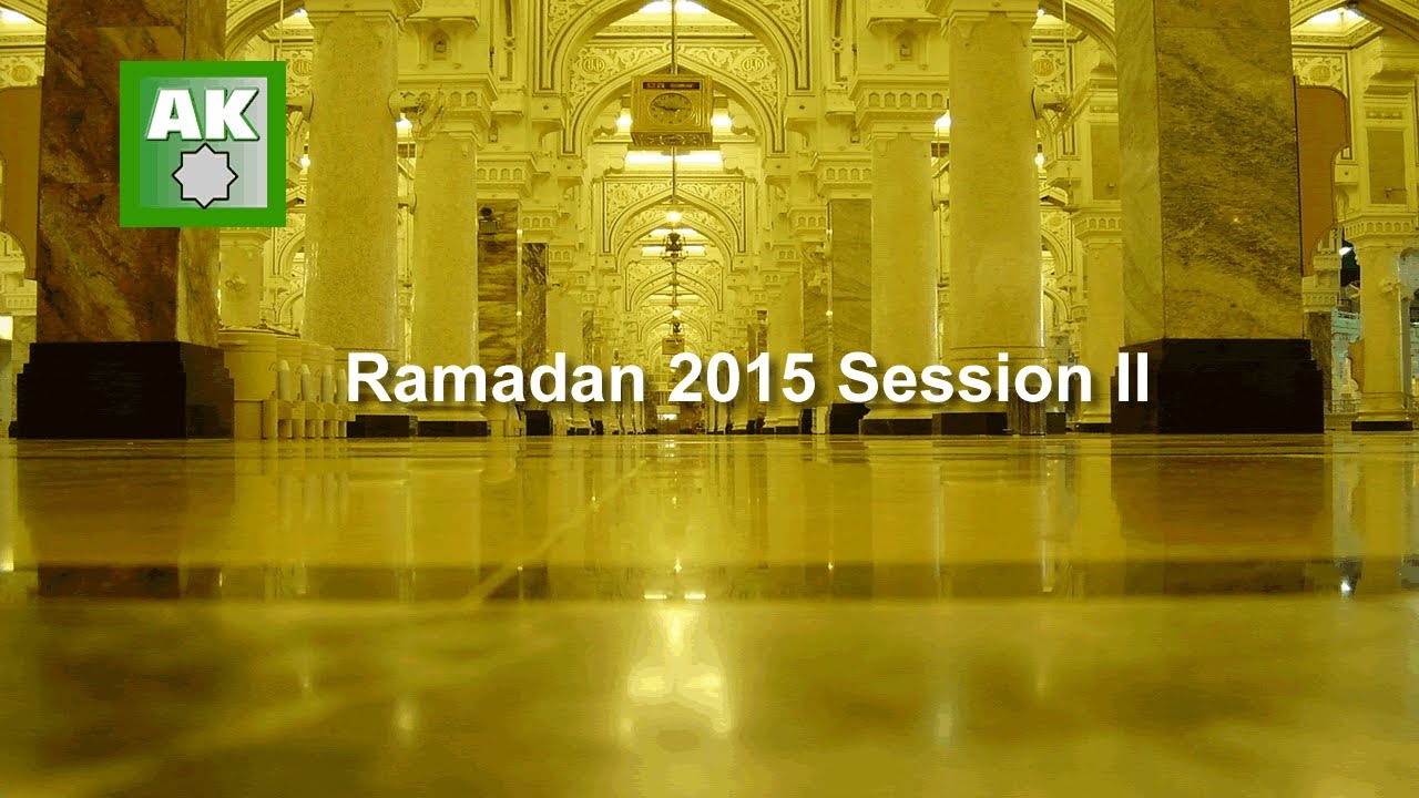 2015 Ramadan Session 2 with Ronald Shaheed - YouTube
