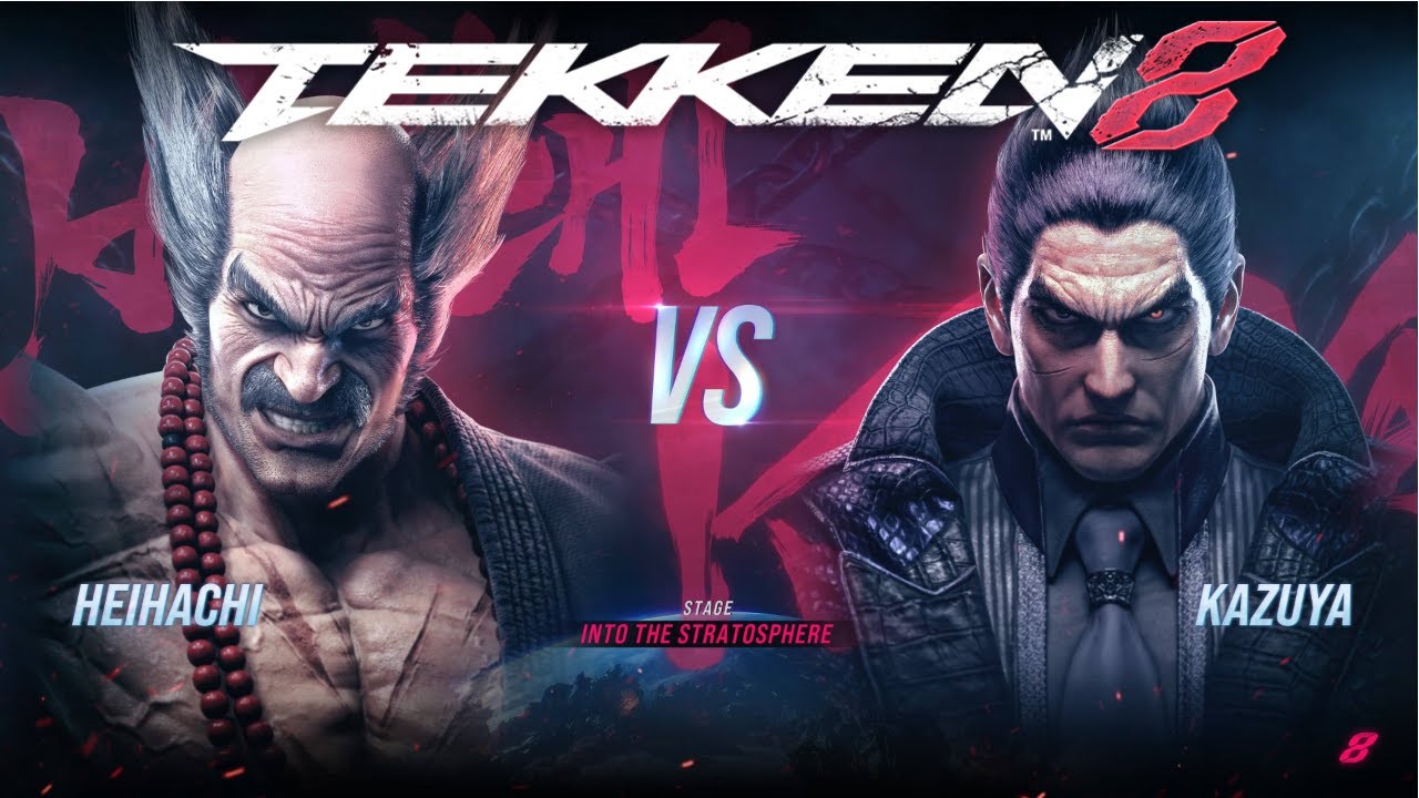 TEKKEN 8: Heihachi Mishima vs Kazuya Mishima | ULTRA HARD | 60FPS HD ...