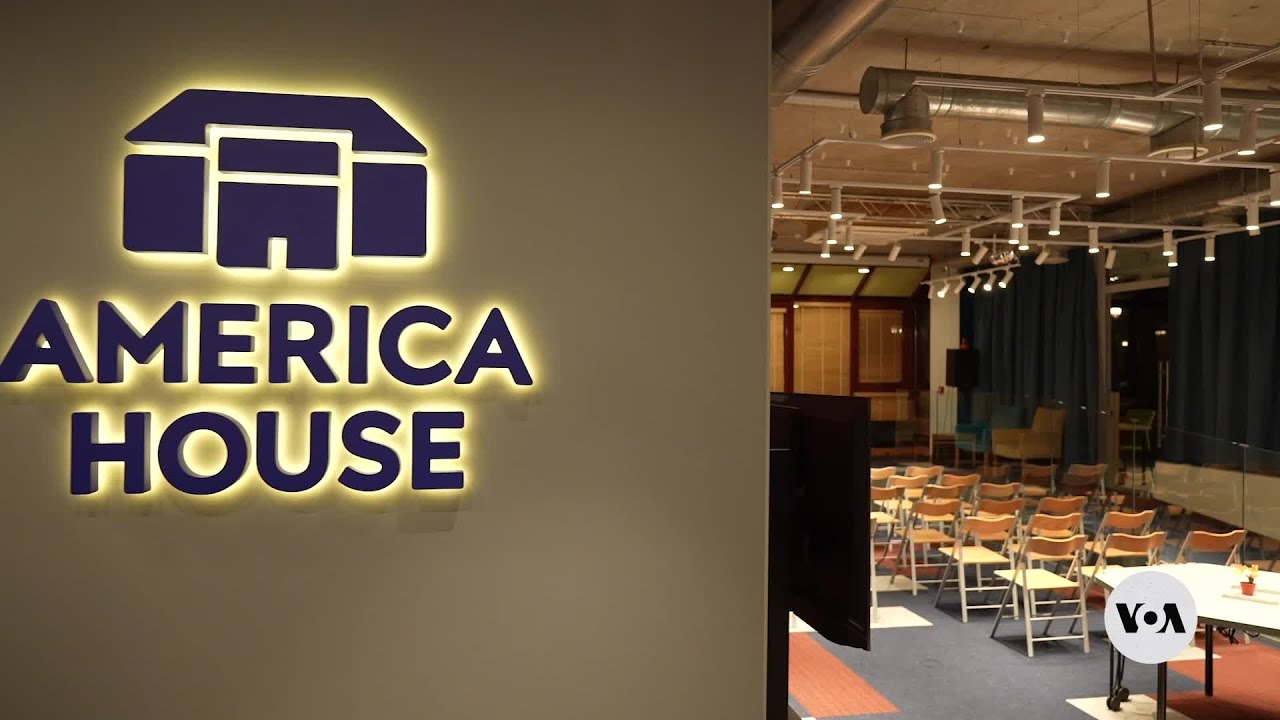 America House Opens in Odesa Despite Ongoing War in Ukraine - YouTube