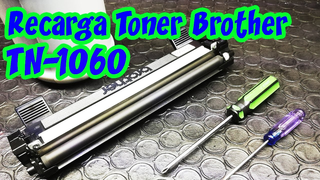 Como Recargar Toner Brother Tn 1060 YouTube como-recargar-toner-brother-tn-1060-youtube