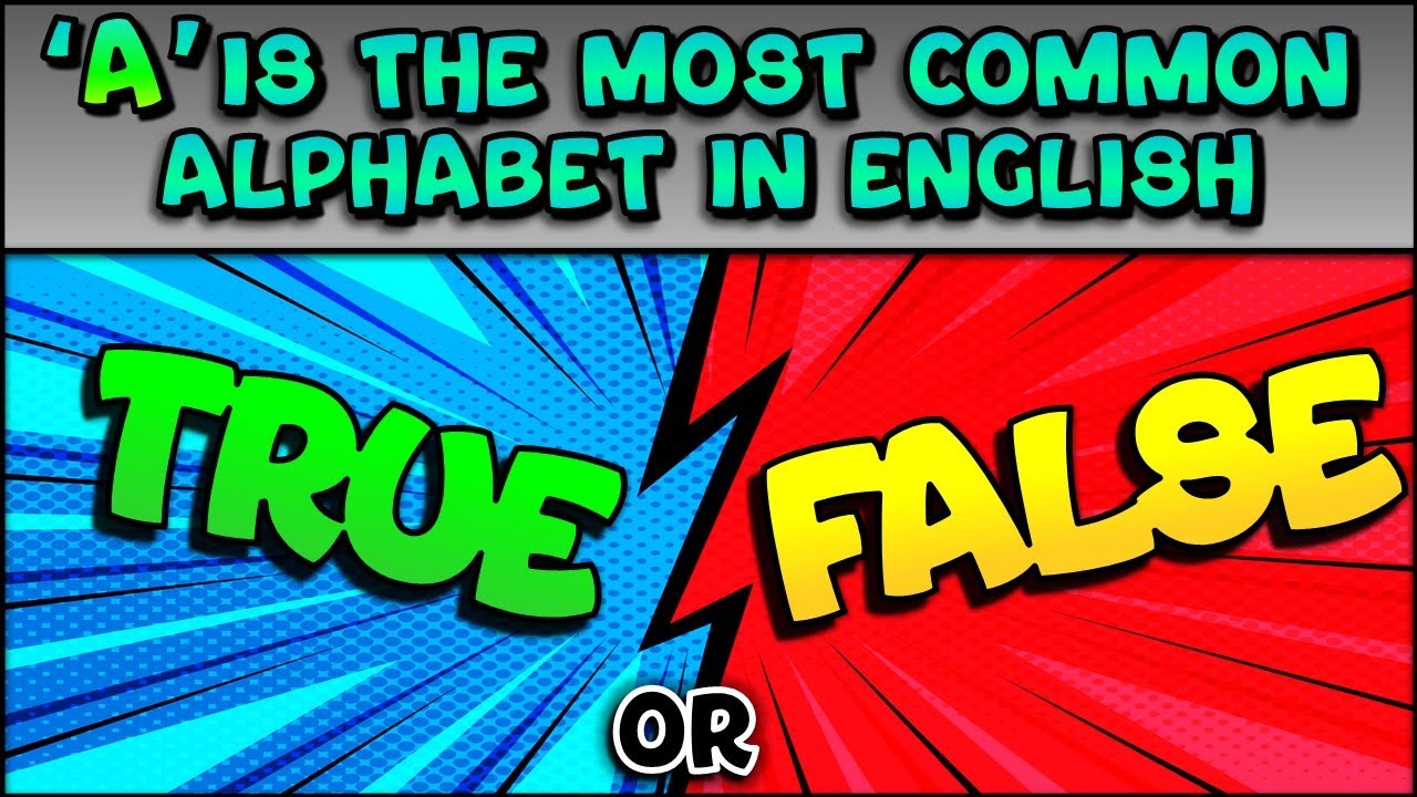 TRUE OR FALSE QUICK TEST | Test/Trivia/Quiz | Facts & Fun with Tez ...