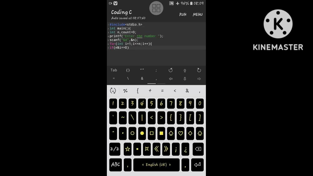 write a programme to check number is prime or not @CodeWithHarry @freeCodeCamp.org @Apna College ...