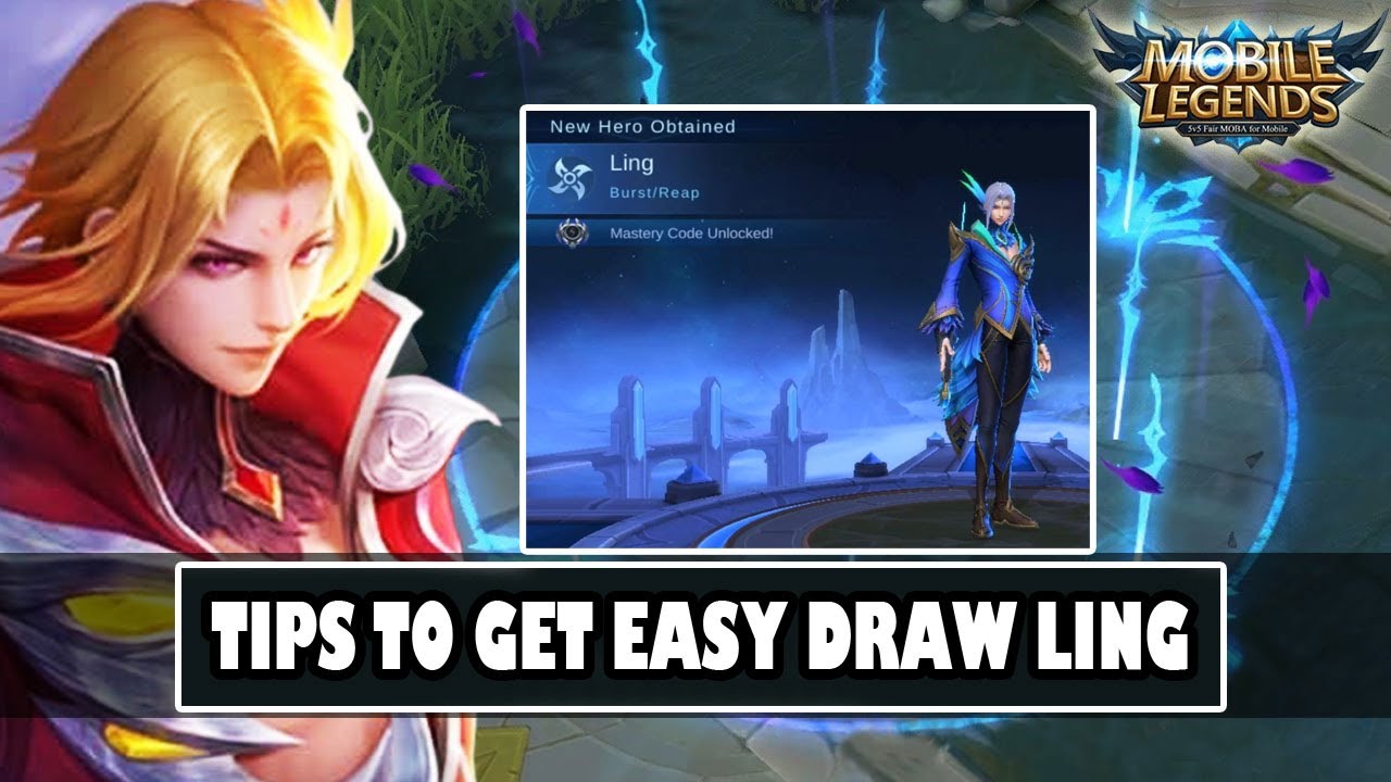Secret Draw Tiknik To Get Ling EASY | Mobile Legends Bang Bang - YouTube