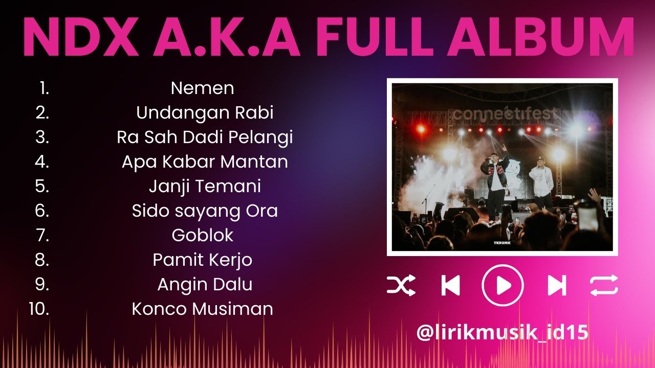 NDX.A.K.A Full Album MP3 Hip Hop Dangdut - YouTube