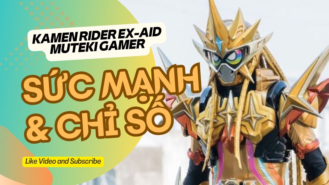 Hồ Sơ Rider [Kamen Rider Ex Aid Muteki Gamer] - Trong Kamen Rider Ex ...