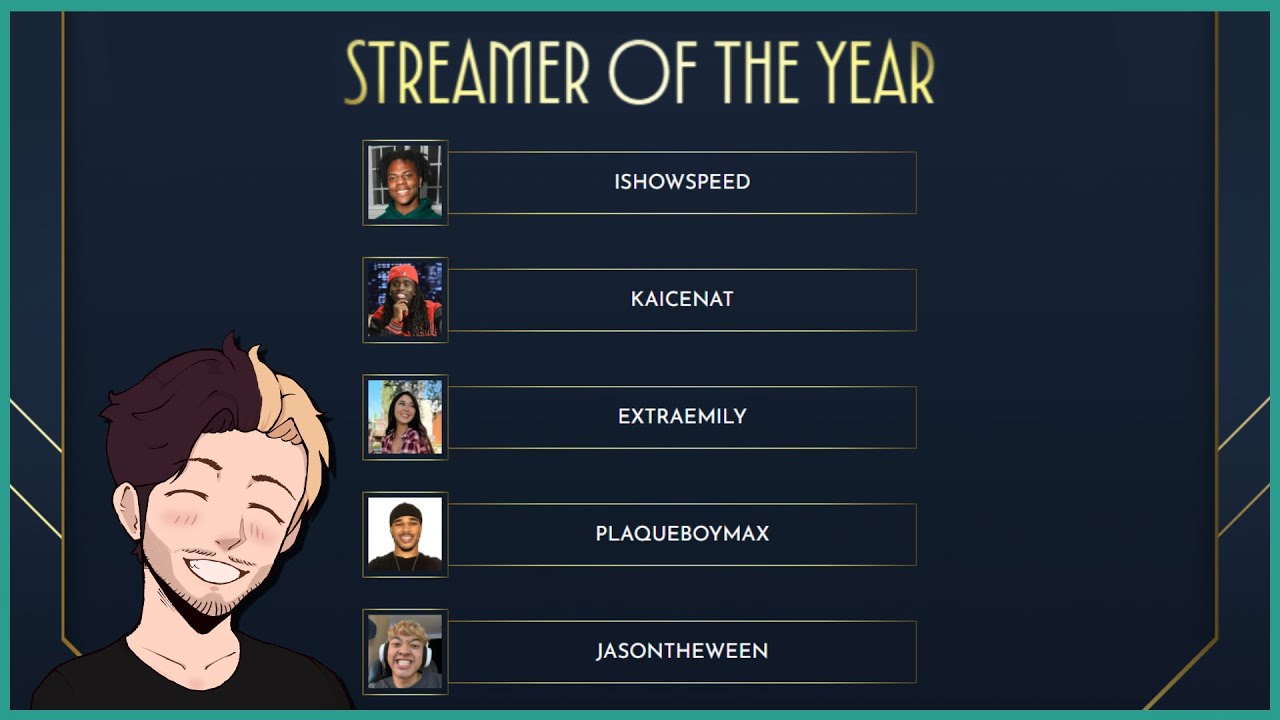 The Streamer Awards Voting! - YouTube