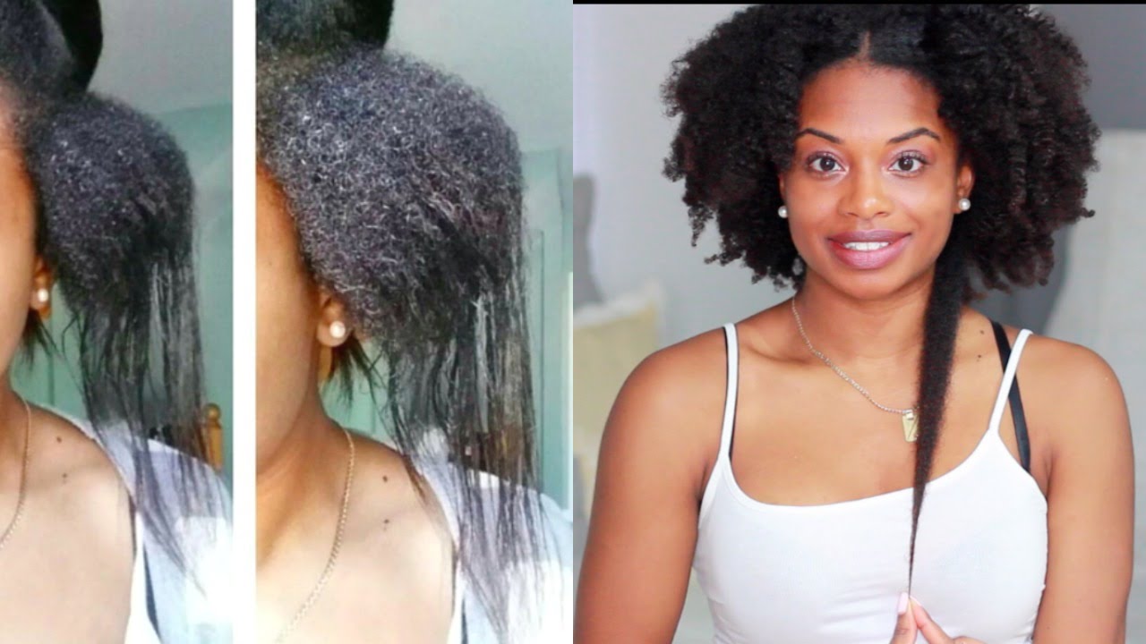 1 YEAR NATURAL! Thicker, Longer, Healthier Hair - YouTube