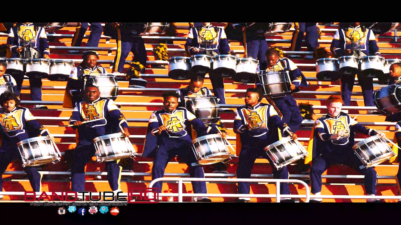 NC A&T State University | Blue & Gold Marching Machine "Neck" (Nov | 10 ...