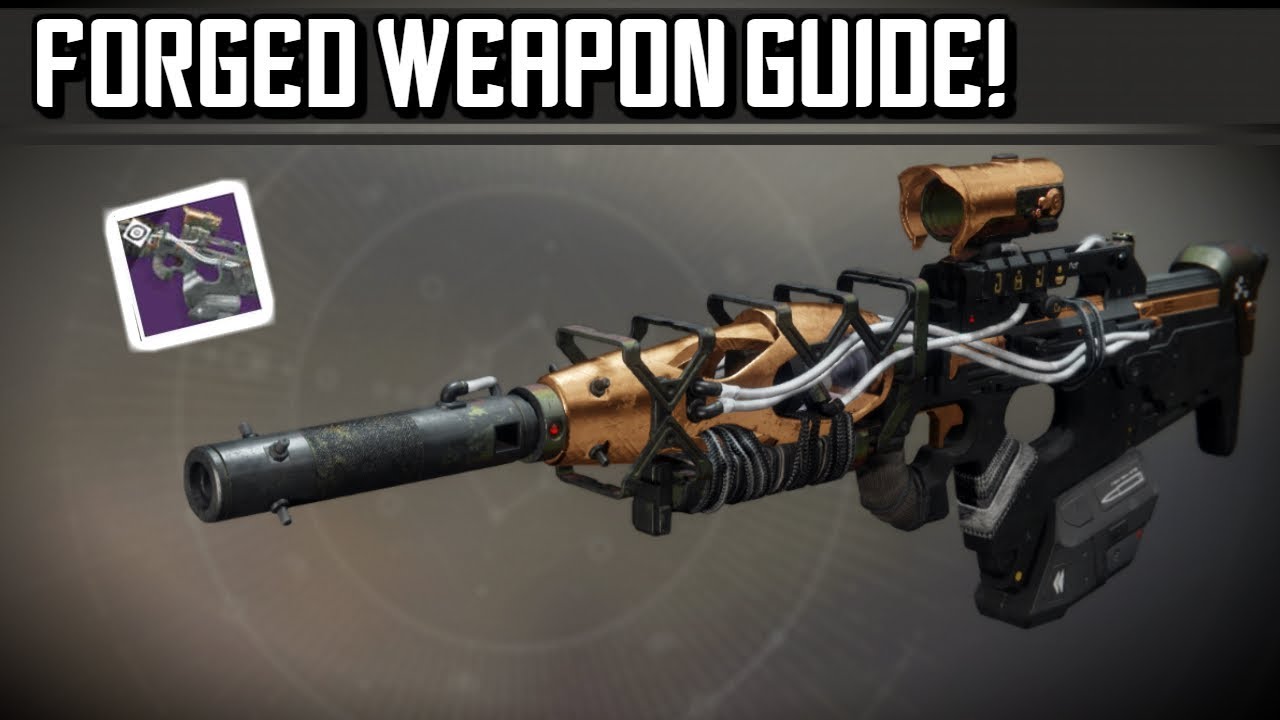 Destiny 2 - HOW TO GET NEW FORGED WEAPONS! GUIDE "Garden Progeny 1 ...