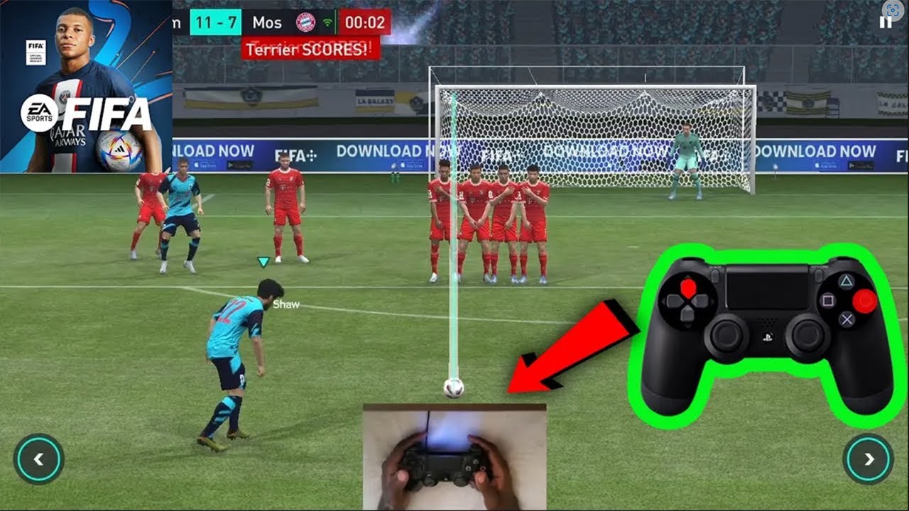 🎮 FIFA Mobile: Playing Tournaments with PS4 Controller | Day 2 Gameplay ...