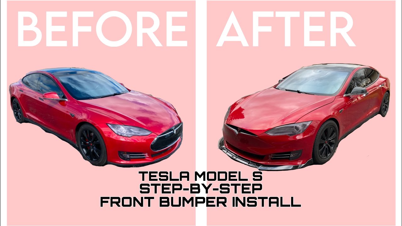 Tesla Model S 2012-2015 front bumper refresh / step-by-step ...