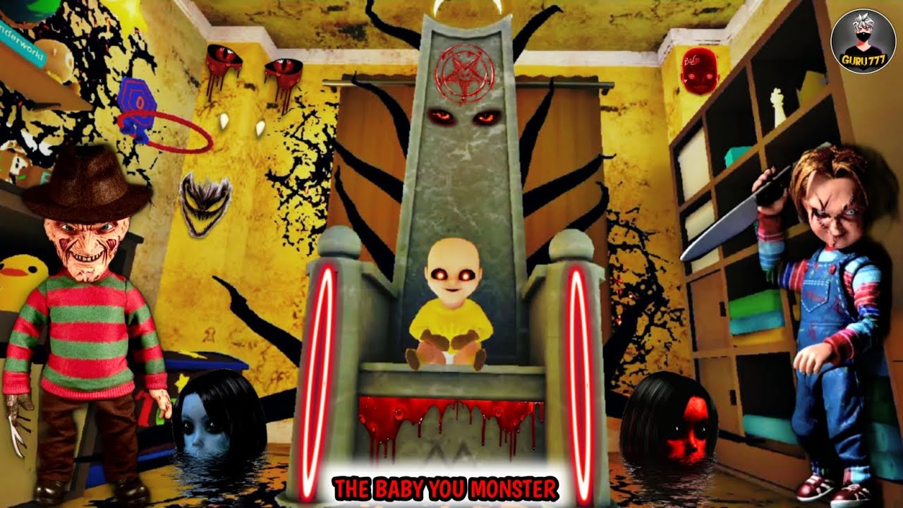 THE BABY IN YELLOW FULL GAMEPLAY || NOTTY FOR MONSTER BABY 🍼 | ESCAPING ...