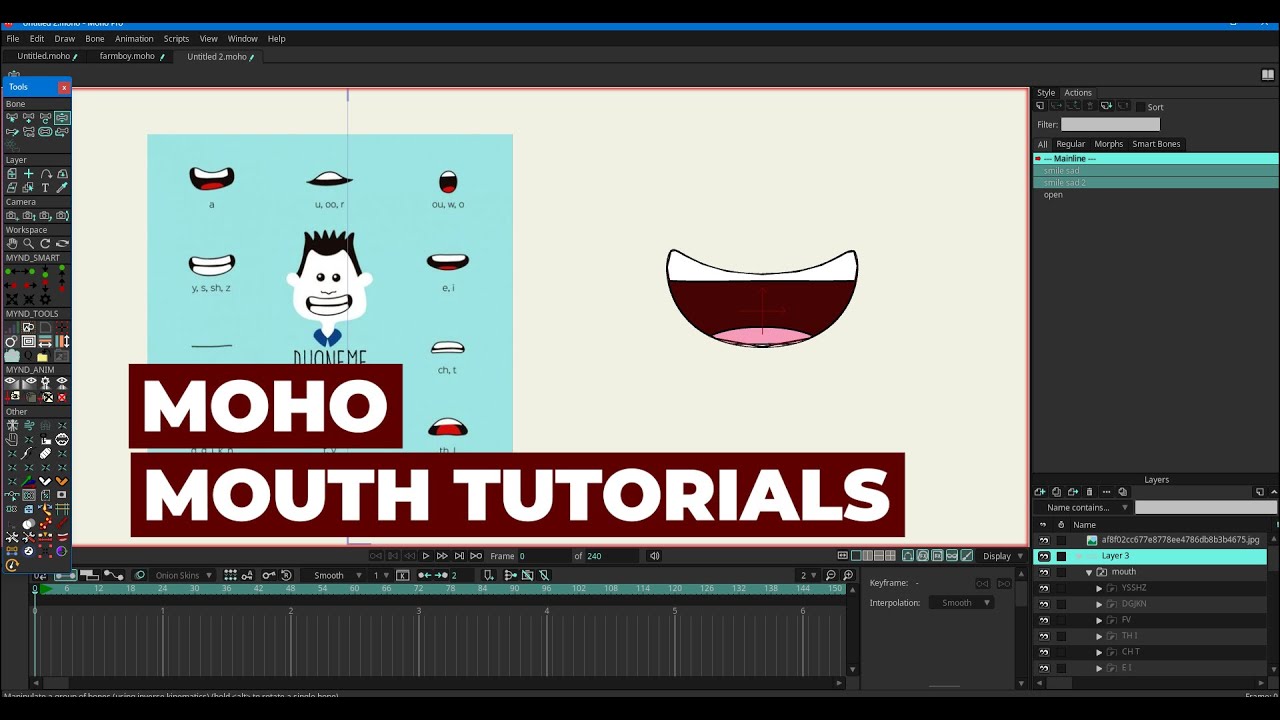 moho mouth tutorials - YouTube