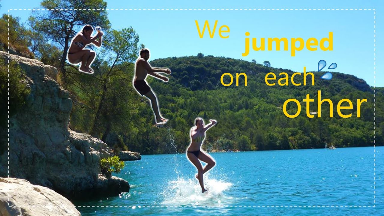 WE JUMPED FROM 15 METERS HIGH! - YouTube