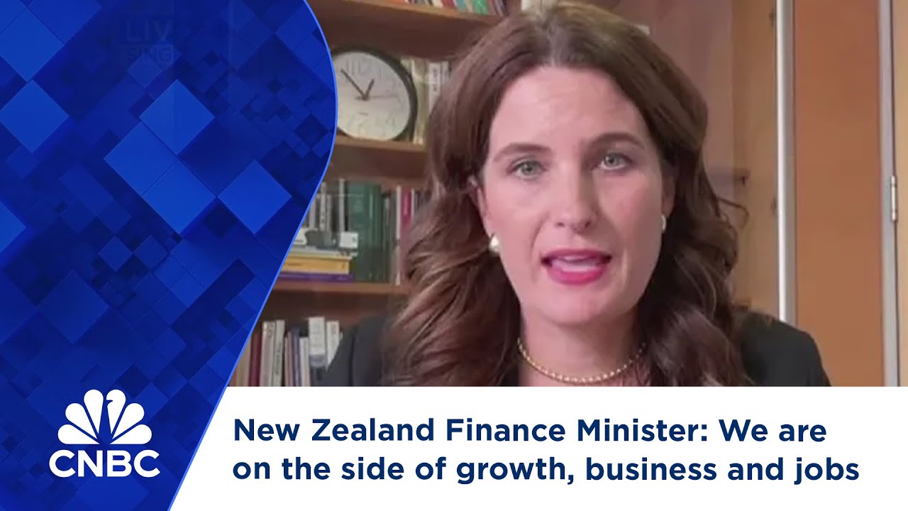 New Zealand Finance Minister: We are on the side of growth, business ...