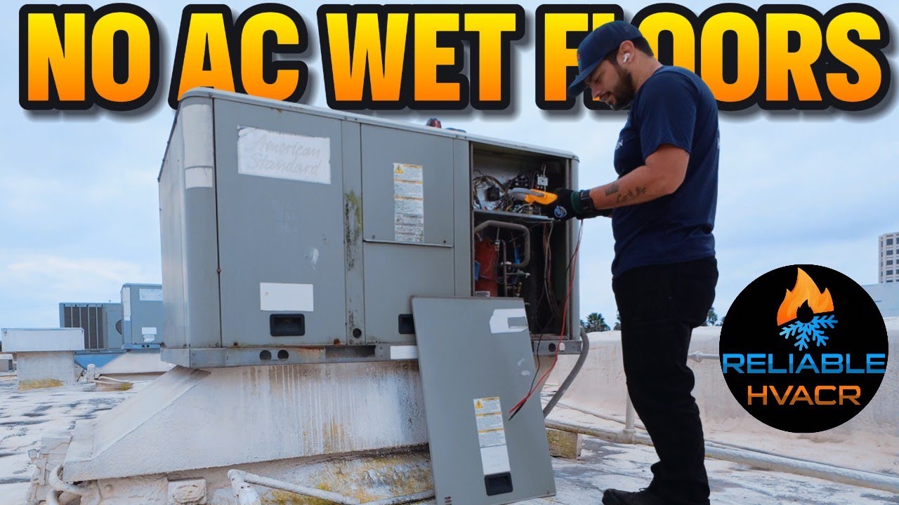It's hot and the floors are wet / HVAC - YouTube