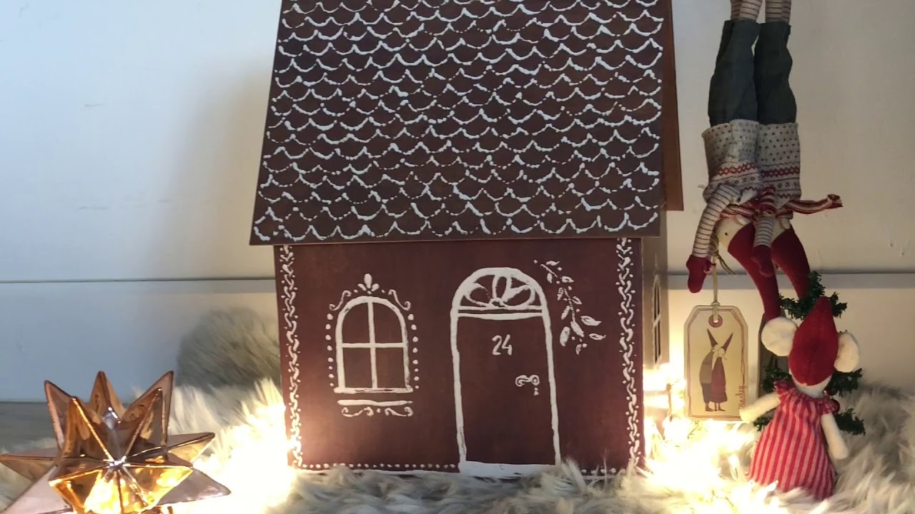 Maileg Gingerbread House - Piernikowy domek dla myszek - YouTube