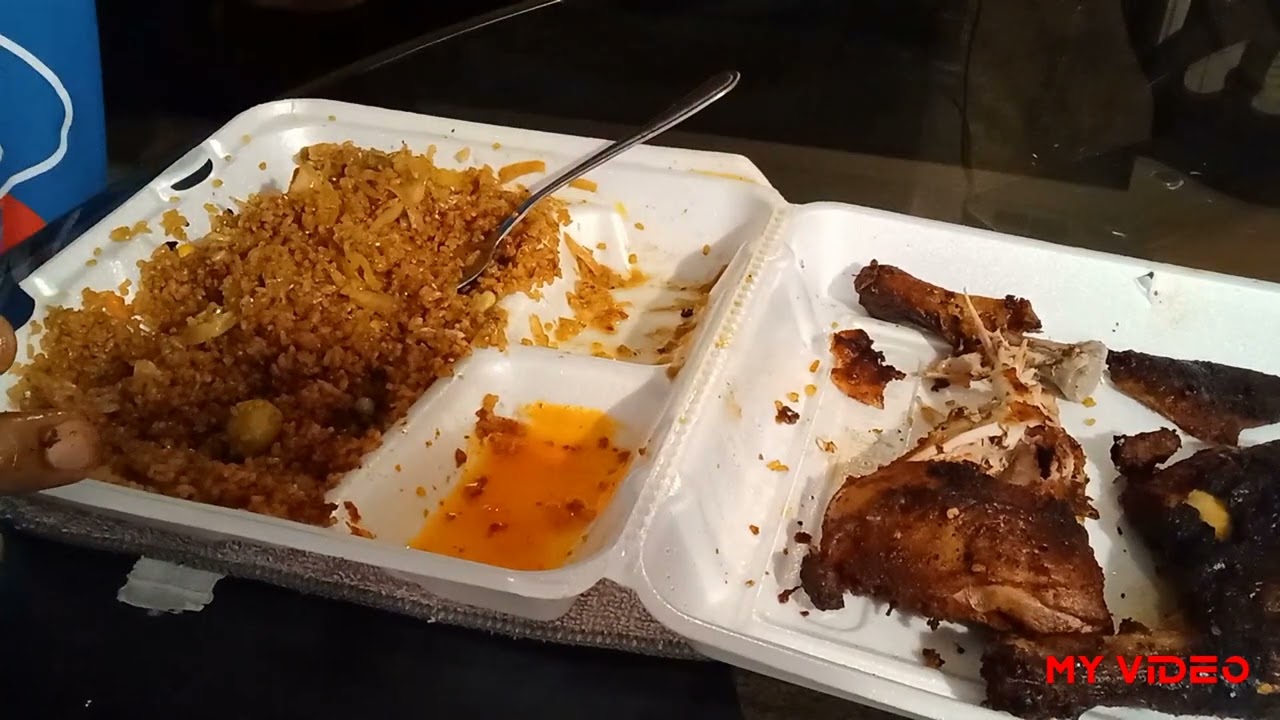 African barbecue chicken and rice - YouTube