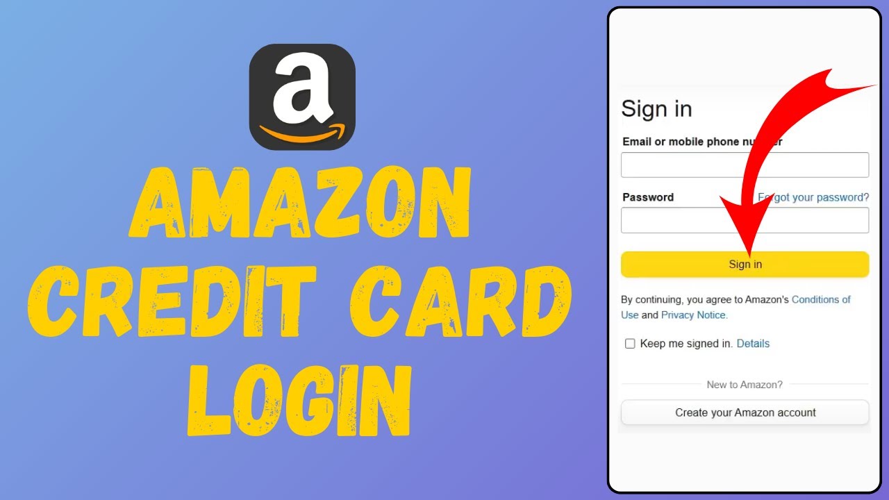 Amazon Credit Card Login 2024 | How to Sign In Amazon Credit Card - YouTube