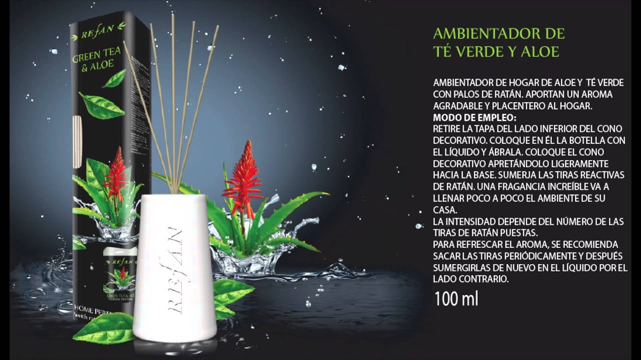Refan Bulgaria - TÉ VERDE Y ALOE VERA - YouTube