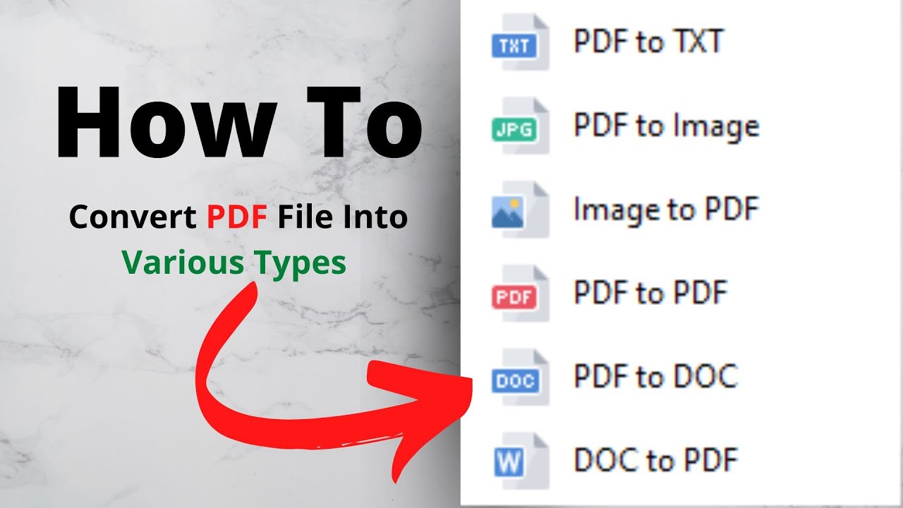 How To Convert PDF file into Word, Image, TXT, DOC | PDF Shaper - YouTube