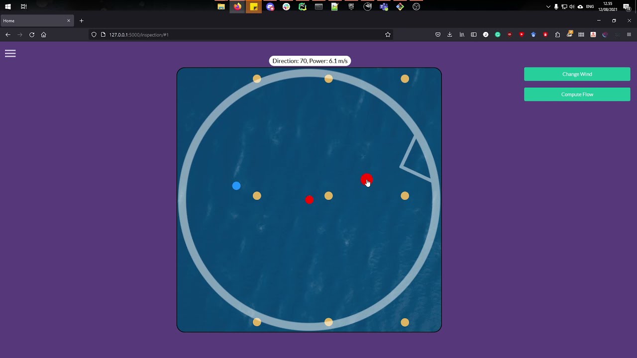 Windfarm inspection (UAV) - GUI for controling airsim simulation (Wind ...