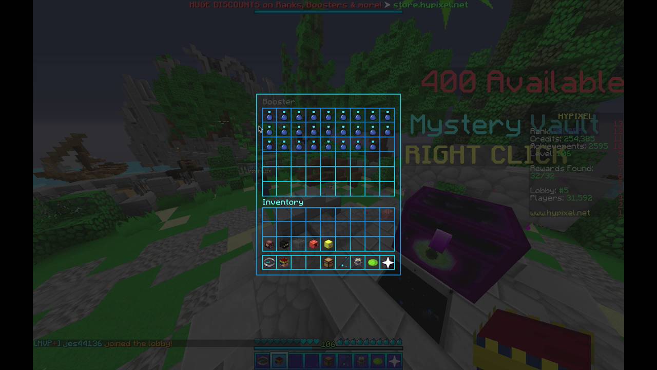Hypixel Mystery Boxes, Gifts and Boosters - YouTube