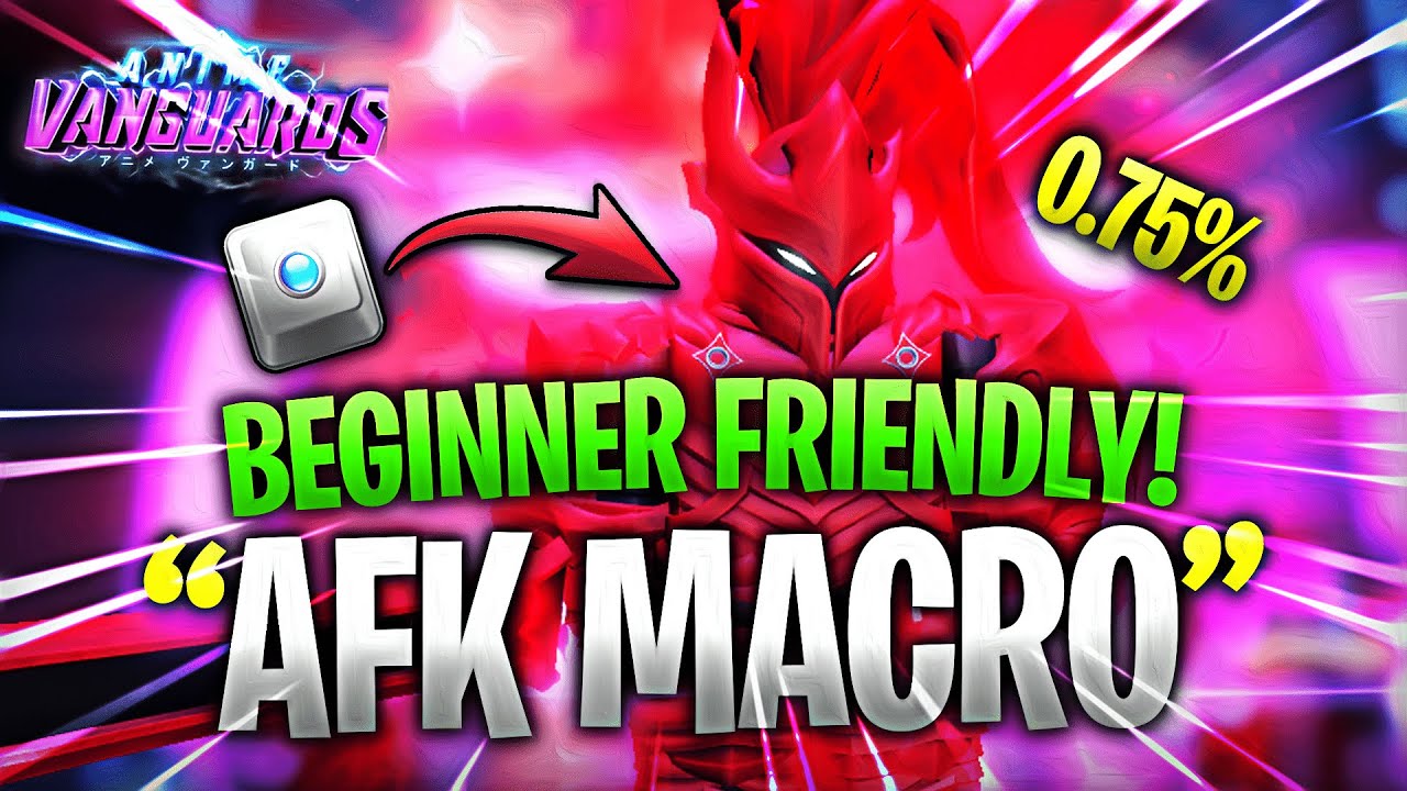ANIME VANGUARDS | BEST WAY TO AFK MACRO IGRIS (0.75%) #animevanguards ...