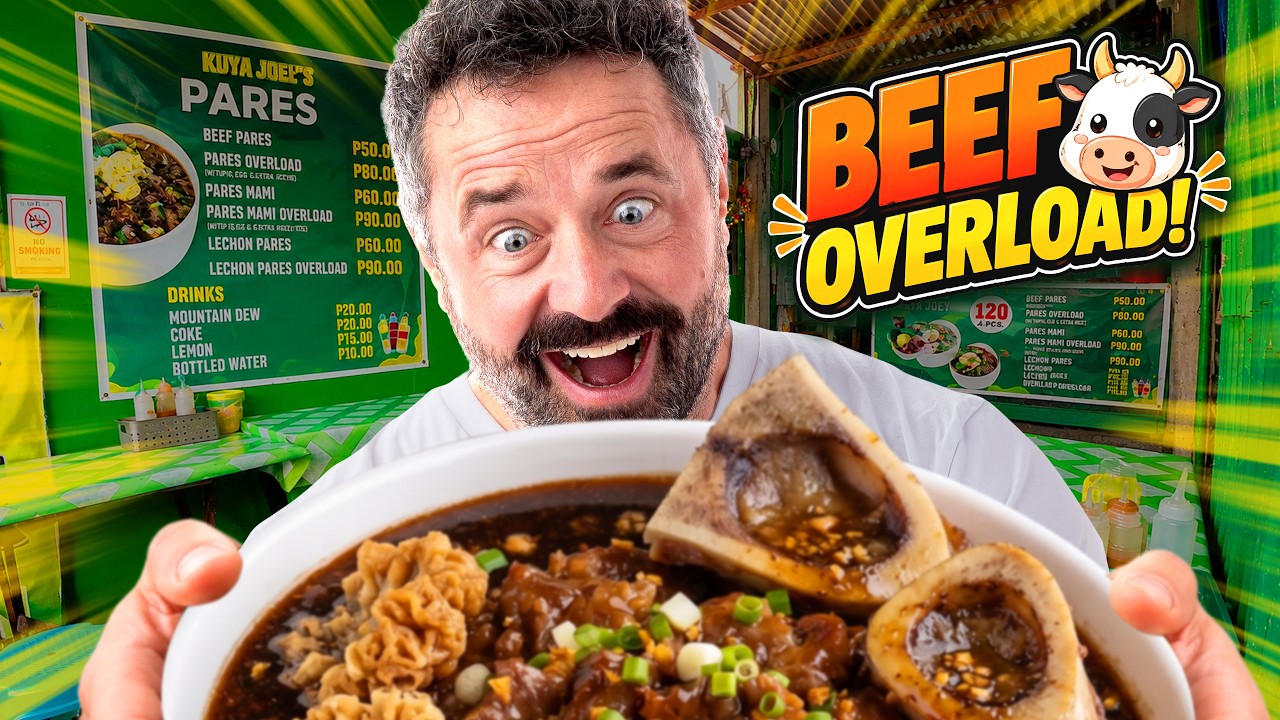 EATING AT THE BUSIEST PARES OVERLOAD IN THE AREA | THE BEST! - YouTube