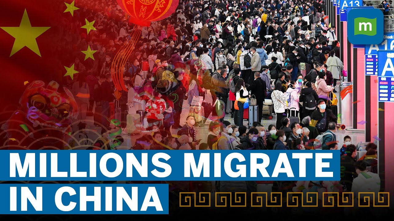 World's Largest Migration In China Amid Covid | Chinese Travel Back ...