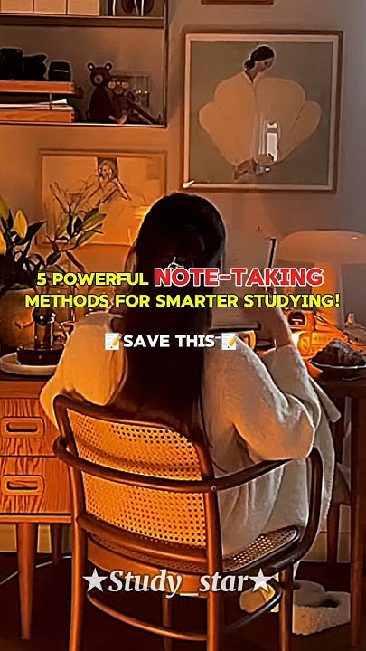 5 powerful note taking method for smart studying!📝#studytips #studymotivation #examtips # ...