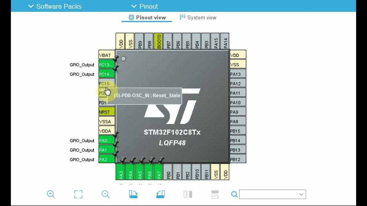 STM32F103C8T6 Module SysTick and Three-Digit Multiplexing Display Example - YouTube