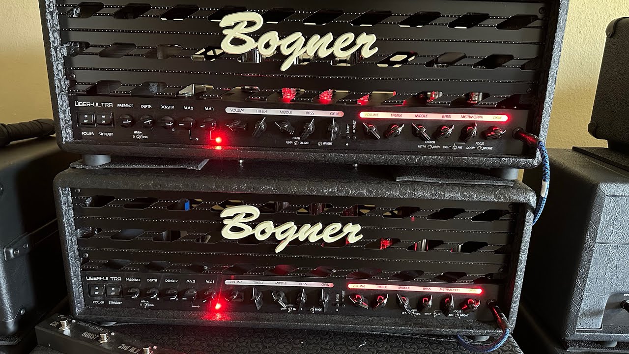 Comparison: Bogner Uber Ultra el34 100w, Bogner Uber Ultra KT88 150w ...