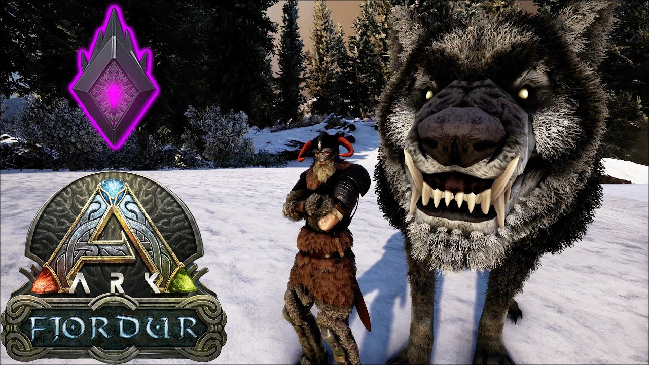 We tame a Fenrir in Jotunheim | Artifact of the Void | Ark Fjordur ...