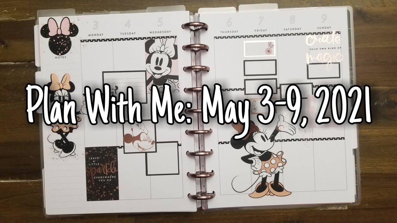 Plan With Me | May 3-9, 2021 | Classic Vertical Layout | Happy Planner ...