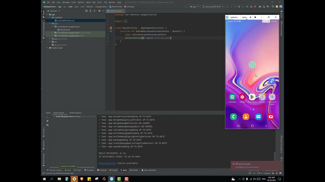 fix errors android studio Kotlin or java - YouTube