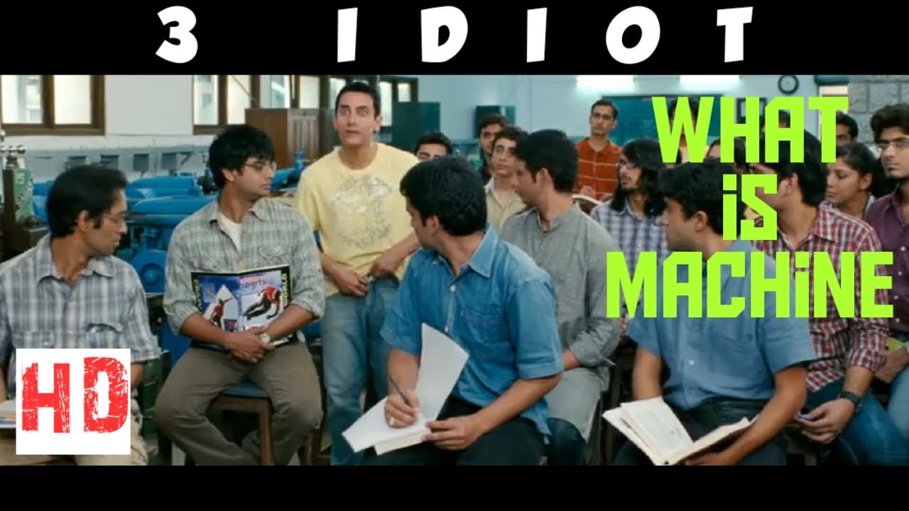 What is machine? || 3 Idiot || Comedy scene || Comedy legend - YouTube