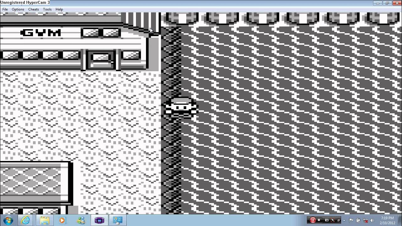 Weird Pokemon Red Glitch - YouTube