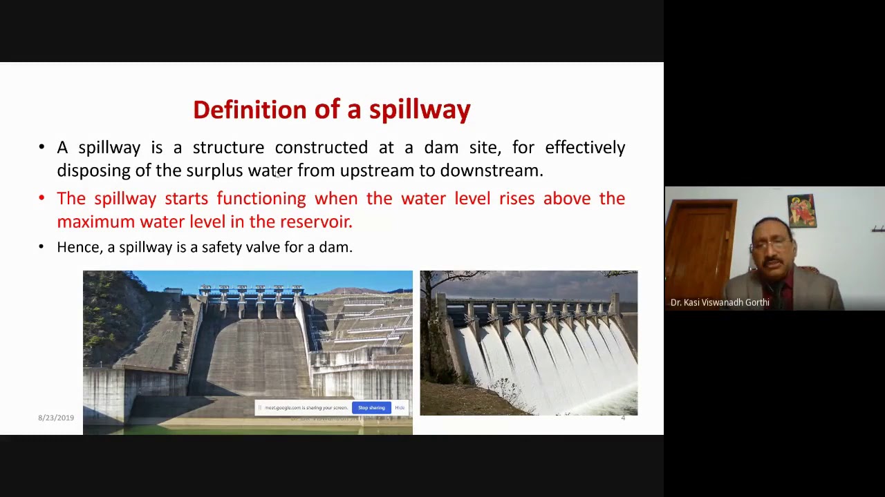 water Resources Engineering -2 Module-16 Spillways types ogee spillway ...