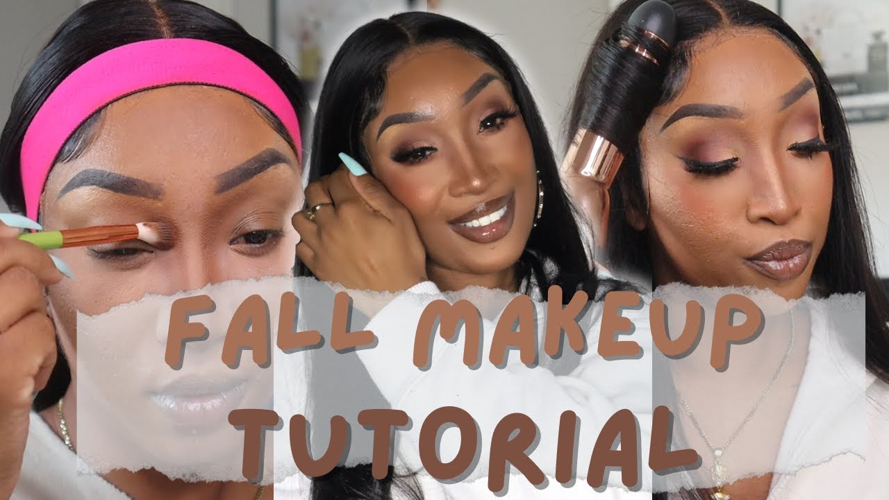Fall Makeup Tutorial: Dazja Jordan - YouTube