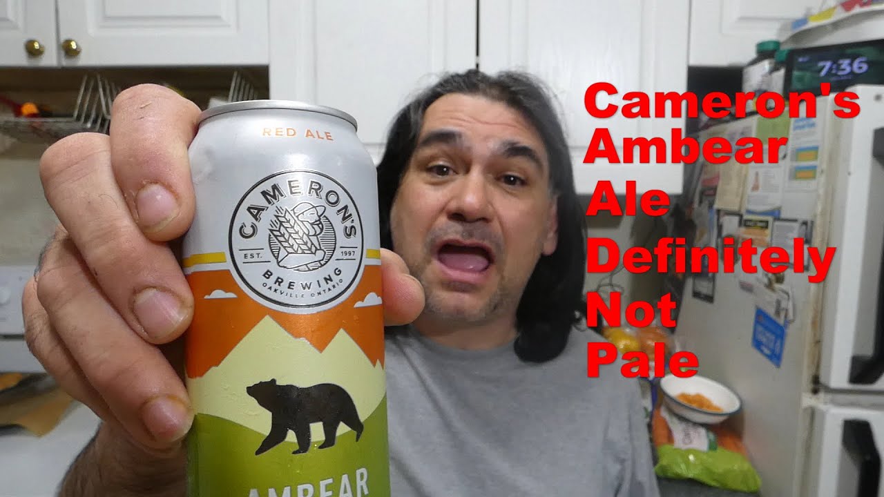 Larry's Beer reviews Cameron's Ambear red ale. Is it worth? - YouTube