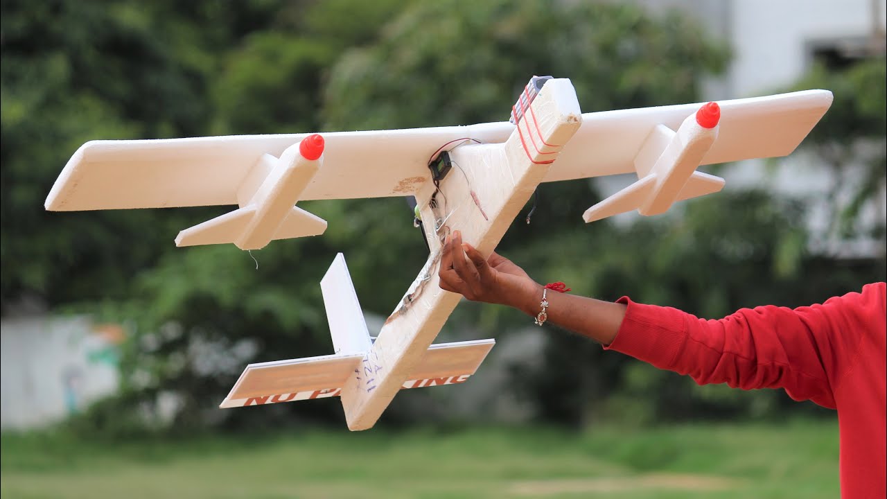 How to make a Airplane - Flying Aeroplan - YouTube