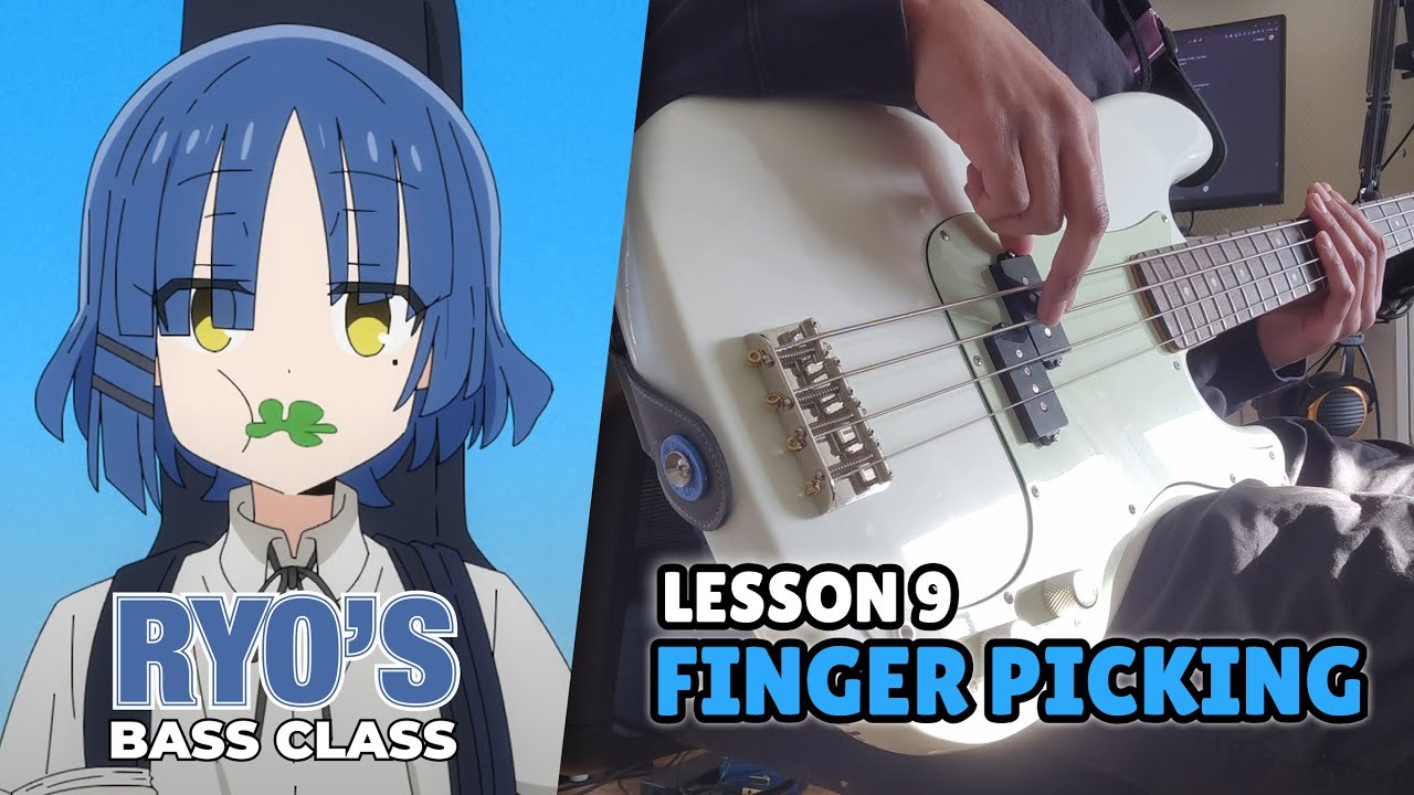 【Ryo's Bass Class】Two fingers picking - YouTube